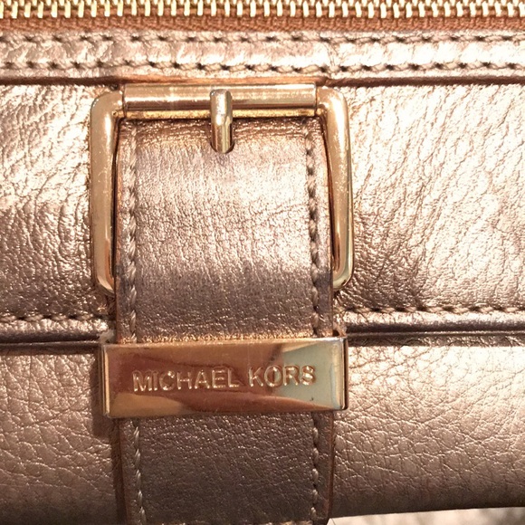 MICHAEL Michael Kors | Bags | Michael Kors Gold Wallet | Poshmark